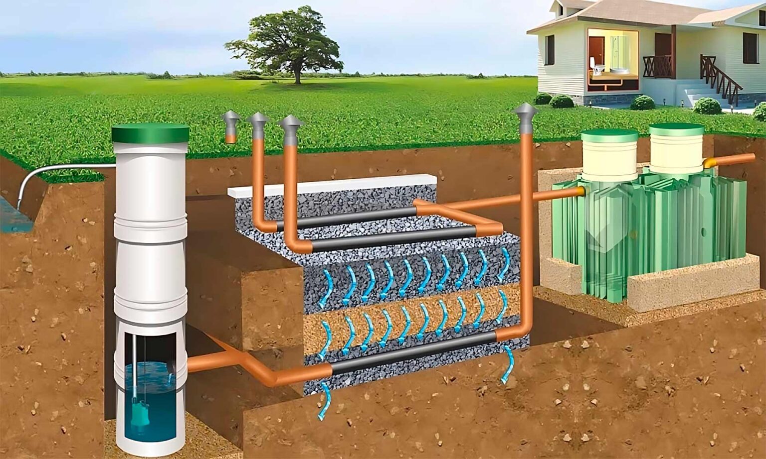 Step-by-Step Instructions for Installing Septic Field Lines